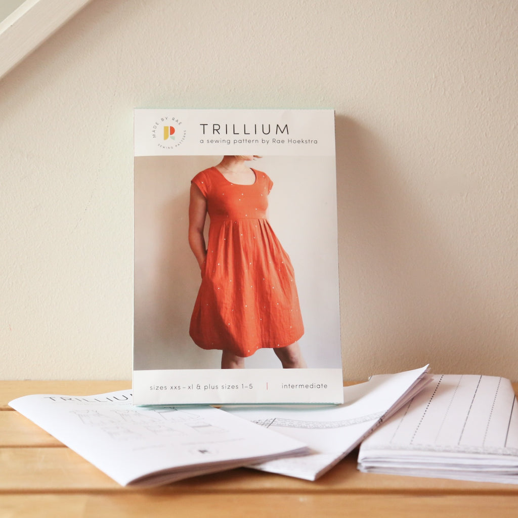 Trillium Dress & Top - PRINTED PATTERN